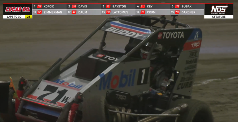 WATCH: Buddy Kofoid Rides The Wall And Wrecks Out While Leading In Wild ...