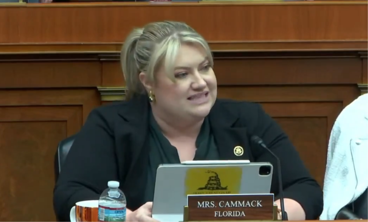 Florida Rep. Kat Cammack Grills NCAA's Charlie Baker on Men In Women's ...