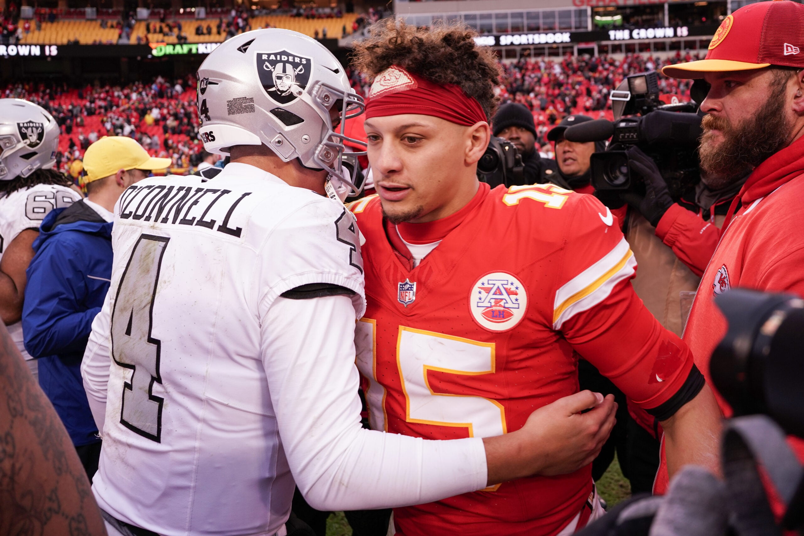 WATCH: Las Vegas Raiders Troll Patrick Mahomes In Epic Fashion With Kermit Doll At Practice