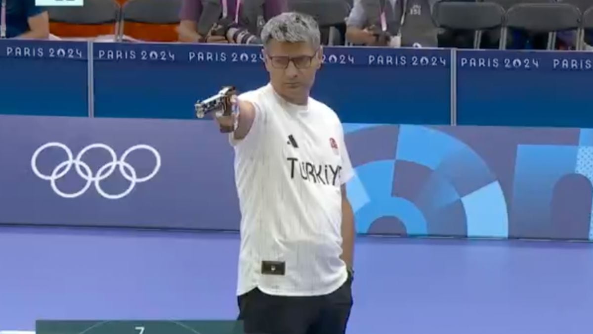 Turkish Shooter Yusuf Dikec, 51, Has Perfect Response After Winning ...