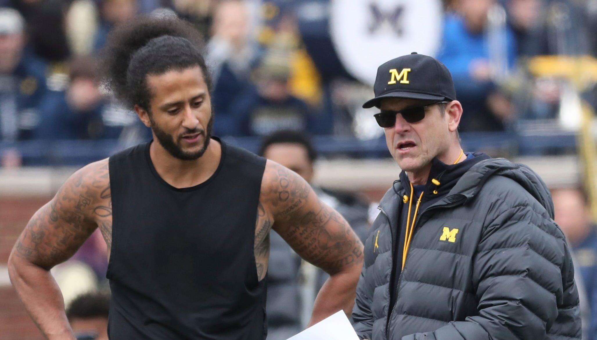Colin Kaepernick Says Jim Harbaugh Never Reached Out To Him About a ...