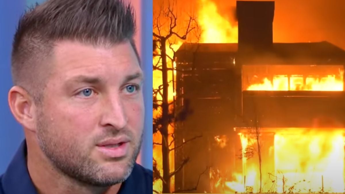 Tim Tebow Responds To LA Wildfires - Prays For God To Bring 'Rain To ...