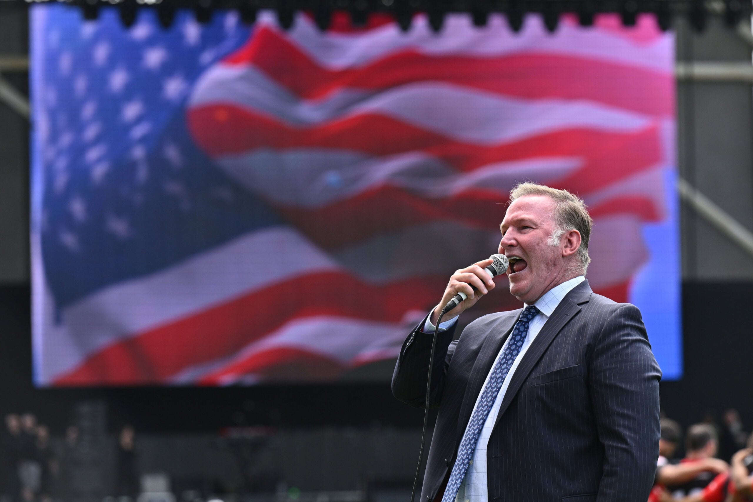 Red, White, and Boom: Jim Cornelison's Epic National Anthem Performance ...